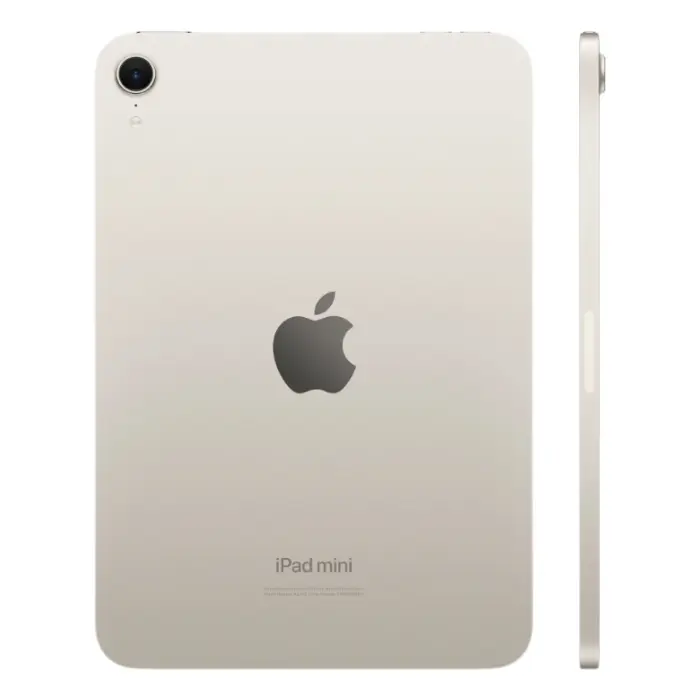 Tablet Apple iPad Mini 8.3" Wi-Fi A17 Pro 128GB 4GB-RAM iPadOS 18 Starlight MXN83CL/A | ADN TIENDA